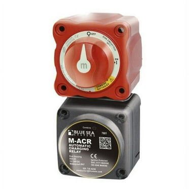 Blue Sea Systems 7655 Mini 10A 2-Bank Add-A-Battery Plus Kit with ...