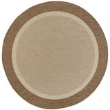 6ft Round Water Resistant, Indoor Outdoor Rugs for Patios, Front Door ...