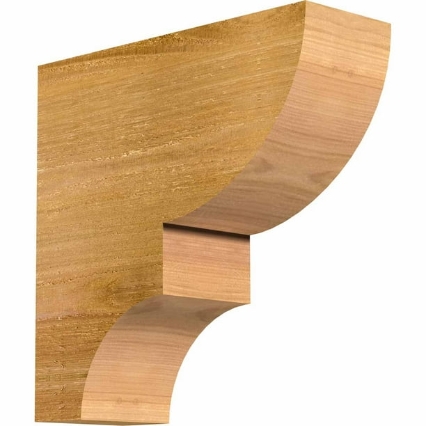 4"W x 12"H x 12"L Ridgewood Rough Sawn Rafter Tail, Western Red Cedar ...