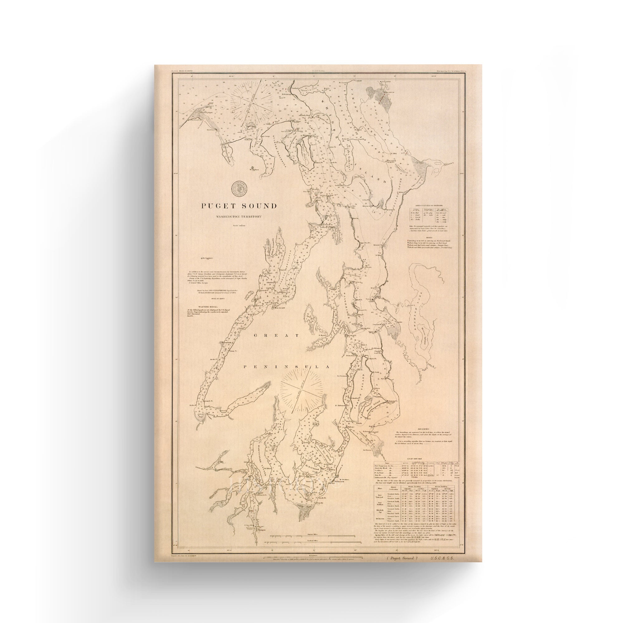Old Nautical Map