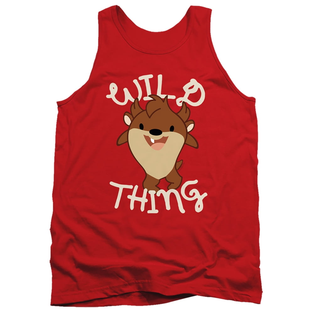 Looney Tunes Wild Thing Kid Adult Tank Top Red - Walmart.com