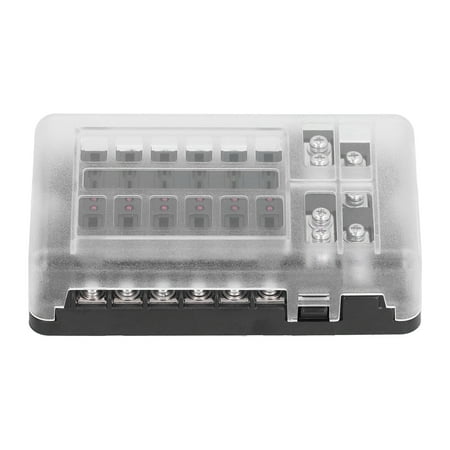 Fuse Box, Fuse Holder Car Fuse Block Insulation Flame Retardant ...