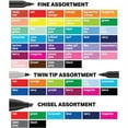 Sharpie Permanent Markers Ultimate Collection, Assorted Tips and Colors ...