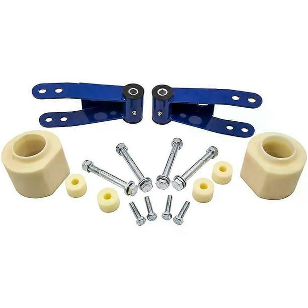 Leveling Lift Kit Front 3 and Rear 2 Shackles for Jeep Cherokee XJ 1984 ...
