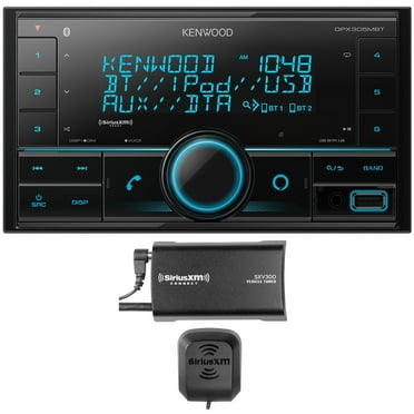 Kenwood DPX505BT Bluetooth, Double DIN CD/FM, Dual Audio Receiver with ...
