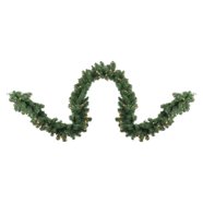 9' Classical Collection Garland with Clear Lights - Walmart.com