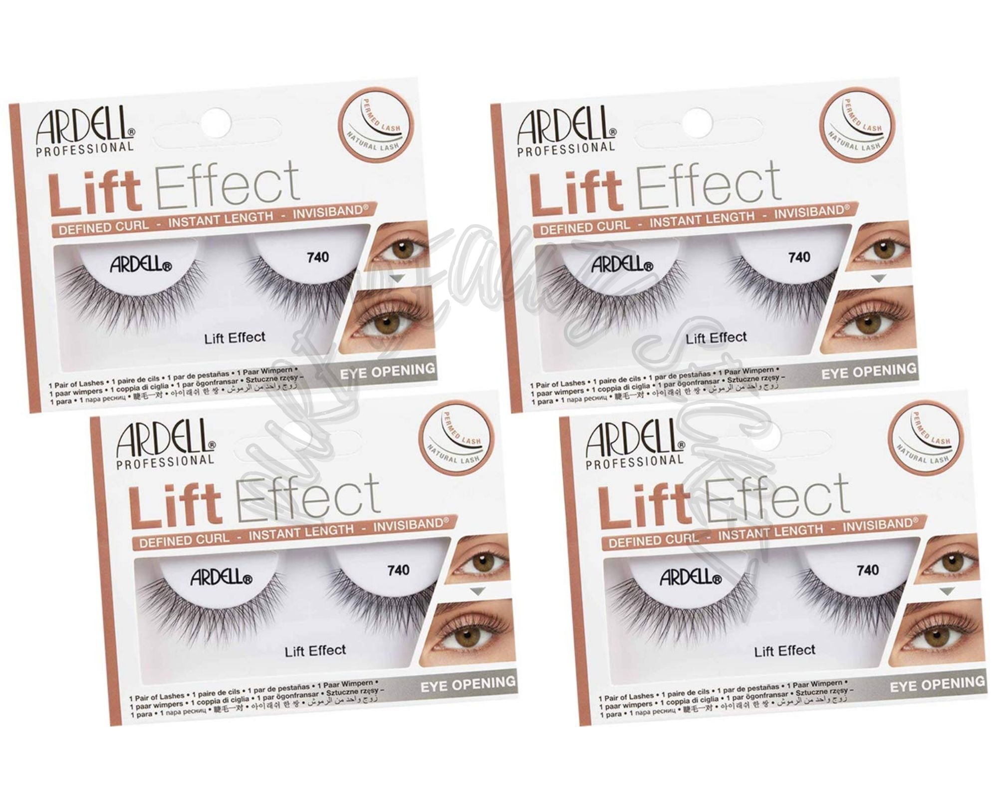 Ardell - 1 Pair - Lift Effect - 740 (Pack of 4) - Walmart.com