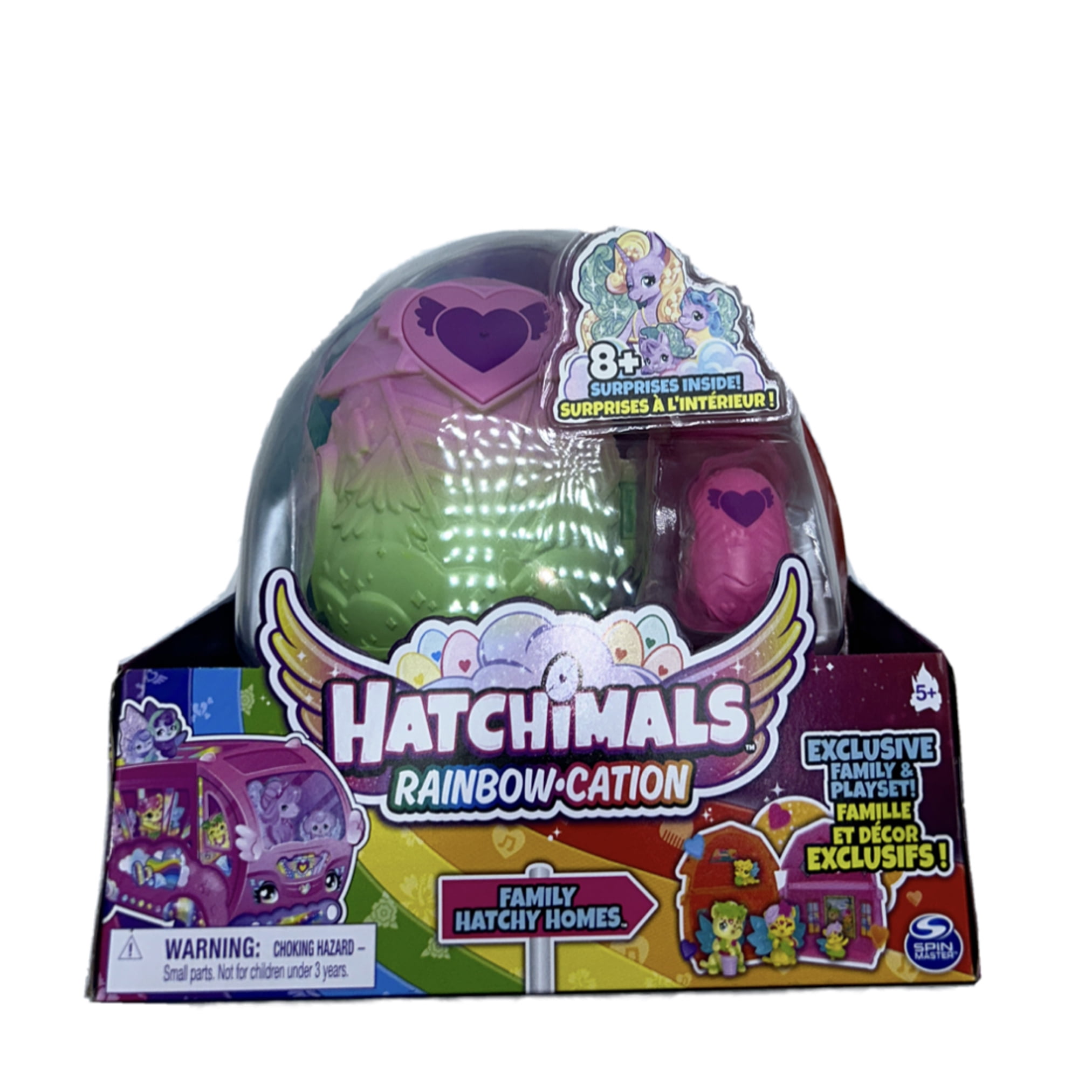 Hatchimals CollEGGtibles Family Hatchy Home Egg Playset, Hatchy Family ...