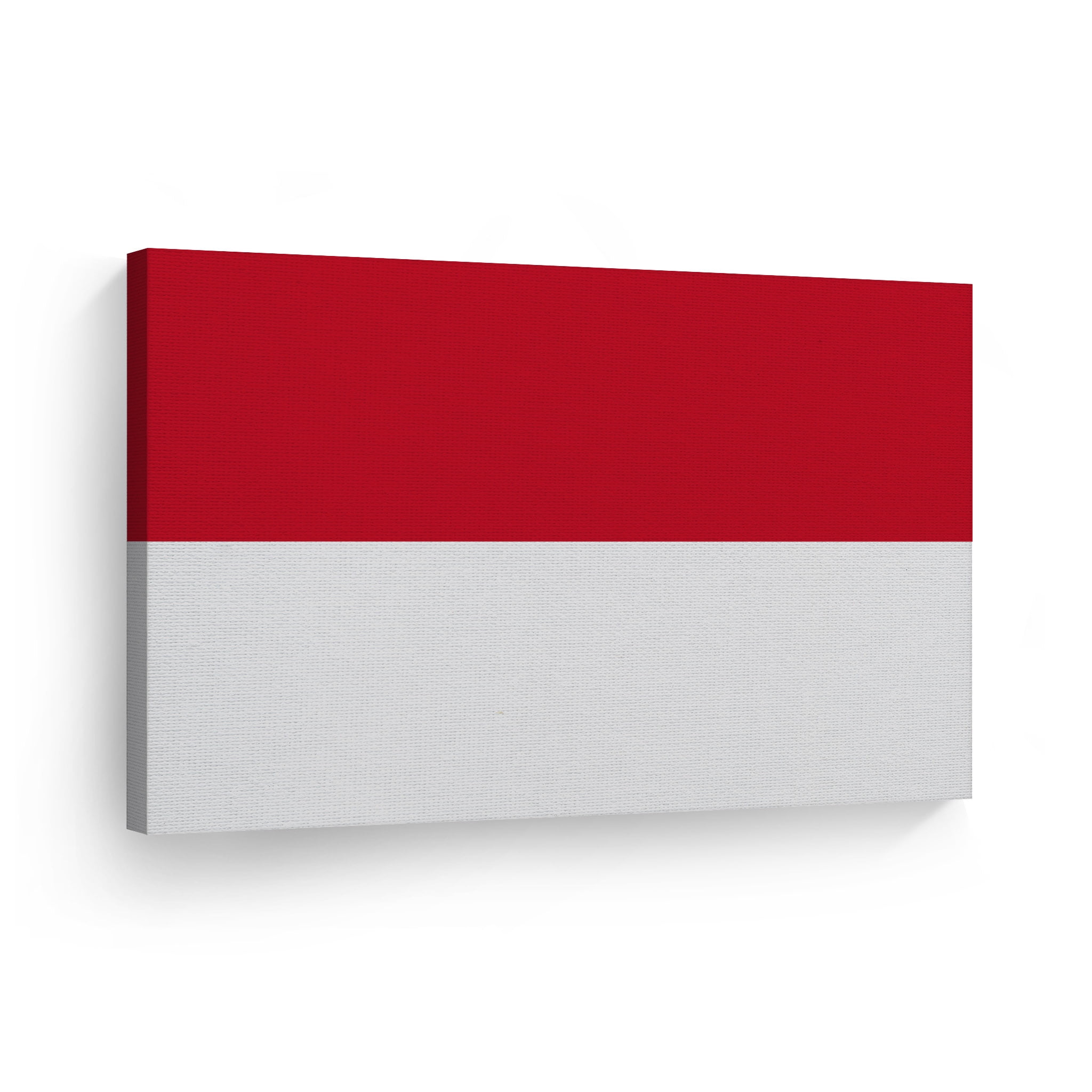 Smile Art Design Monaco Flag Canvas Wall Art Print Country Flags Office ...