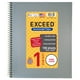 Exceed Spiral Notebook, Wide Ruled, 1 Subject, 100 Pages, 8.5" x 10.5 ...