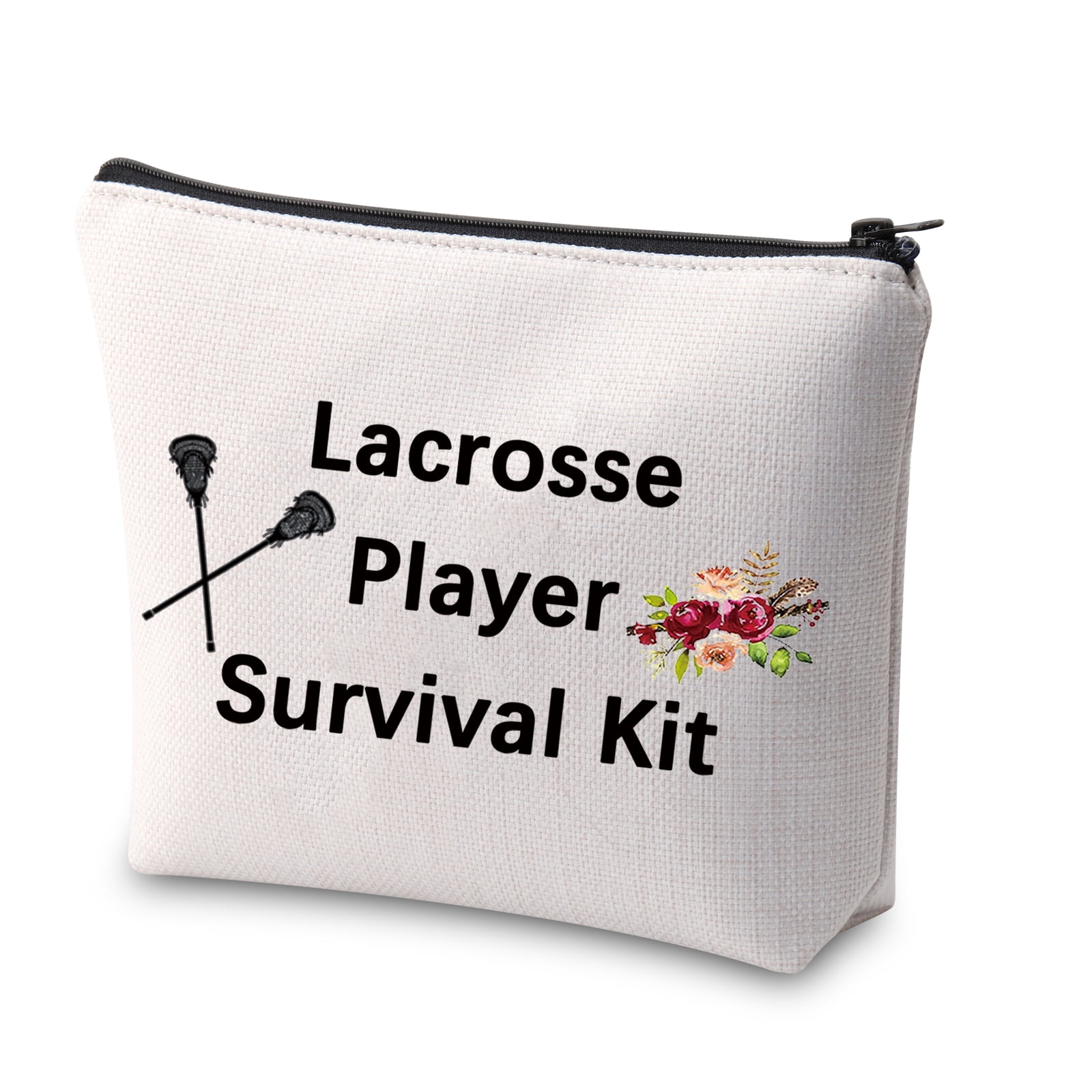 Lacrosse Player Survival Kit Girls Lacrosse Makeup Bag Lacrosse Girl ...