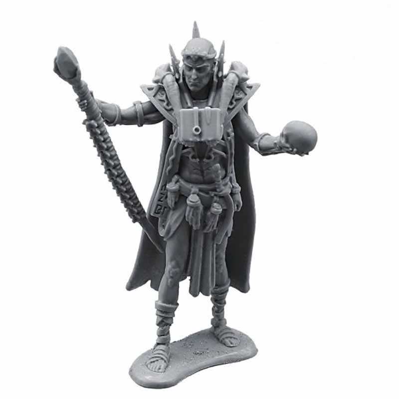 Necromancer Figure Kit 28mm Heroic Scale Miniature Unpainted First ...