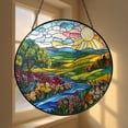 Peaceful River Scene Stained Glass Suncatcher – Window Decor2001 ...