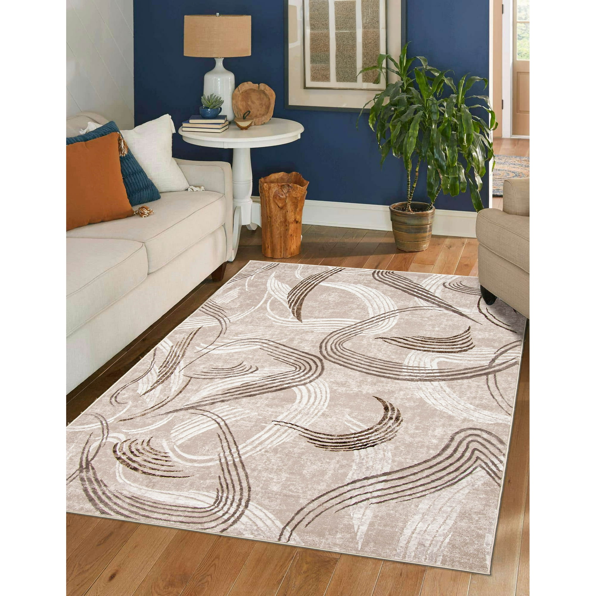 Click here for Ecarpet Wisp Contemporary/Modern Area Rug For Livi... prices
