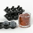 NANMELX Professional Rhombus Ice Cubes Molds Set Crystal Ice Spheres ...