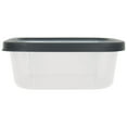 Mainstays Food Storage Containers Gray 4.6 Cup Plastic 2-Pack - Walmart.com