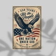 Affixzi Patriotic Eagle Poster, We The People Wall Art, Vintage ...