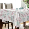 60x60in Square Printed Tablecloth Easy-Care Decorative Table Cloth for ...