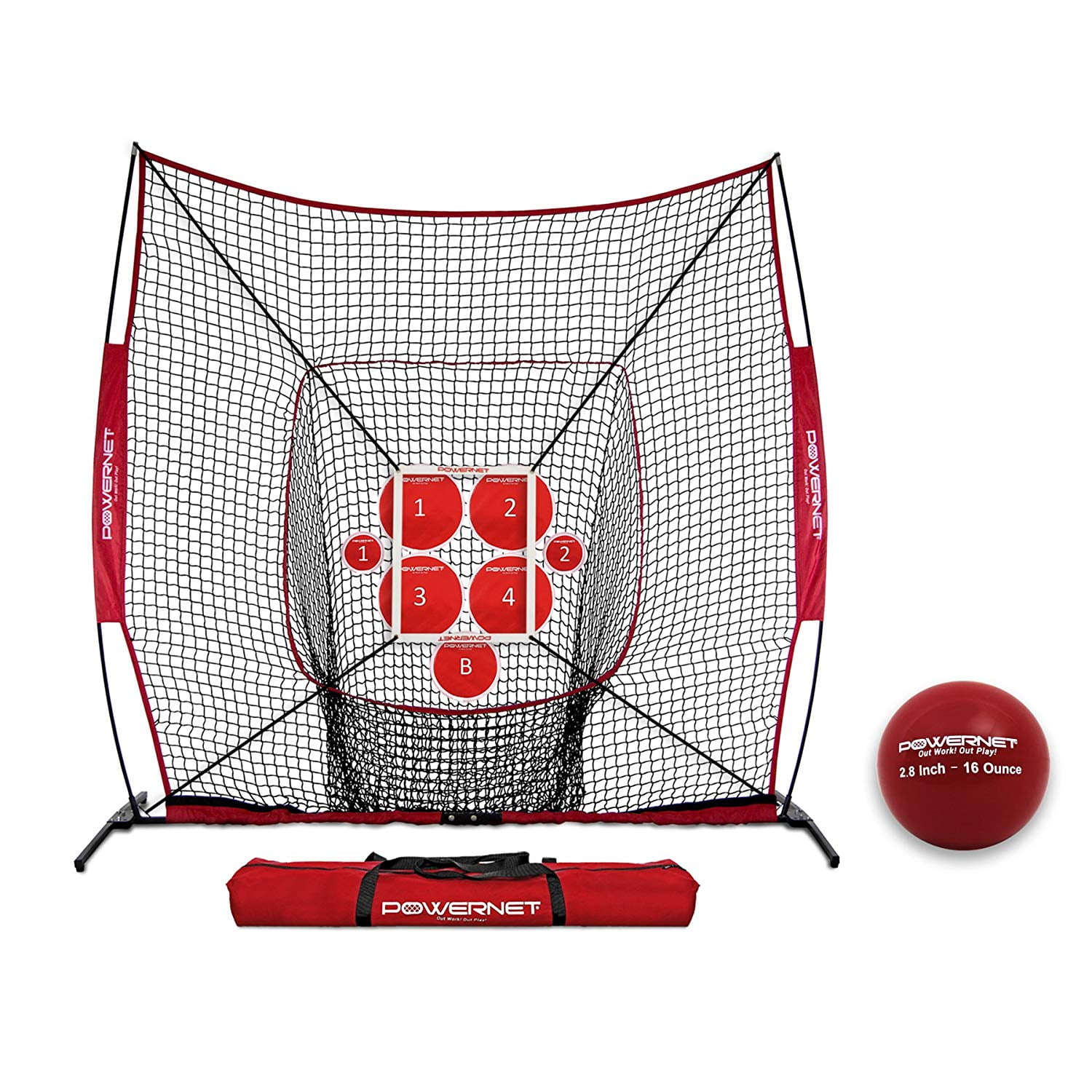 PowerNet Pitching Bundle - Practice Net, Pitch Perfect Target System ...