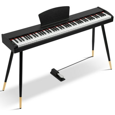 Sonart 88-Key Electronic Digital Piano, Full Size Weighted Keyboard ...