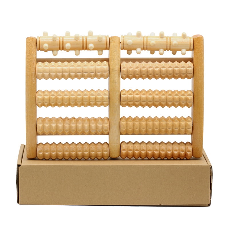 Click here for Jiaia Wooden Foot Massager Roller  Dual Foot Massa... prices