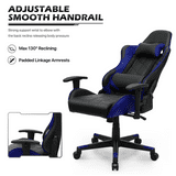 MoNiBloom Ergonomic Video Gaming Chair Game Reclining High Back Racer ...