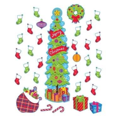 Eureka Dr. Seuss The Grinch Christmas Door Decor Kit: All-In-One ...