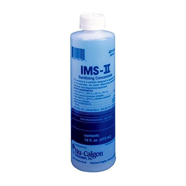 Nu-Calgon 4211-34 IMS-III Sanitizing Concentrate, 16 Fluid Ounce Bottle ...