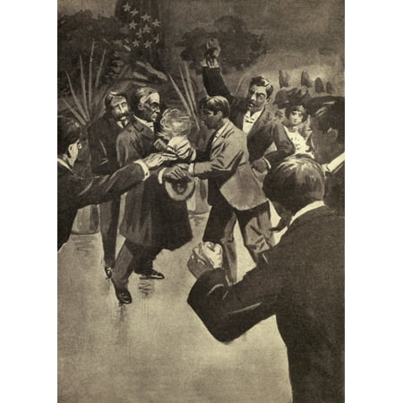Assassination Of President William Mckinley At Pan-American Exposition ...