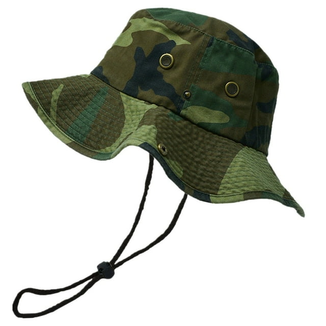 Glory Max Classic Cotton Wide Brim Bucket Hat Summer Outdoor Boonie ...