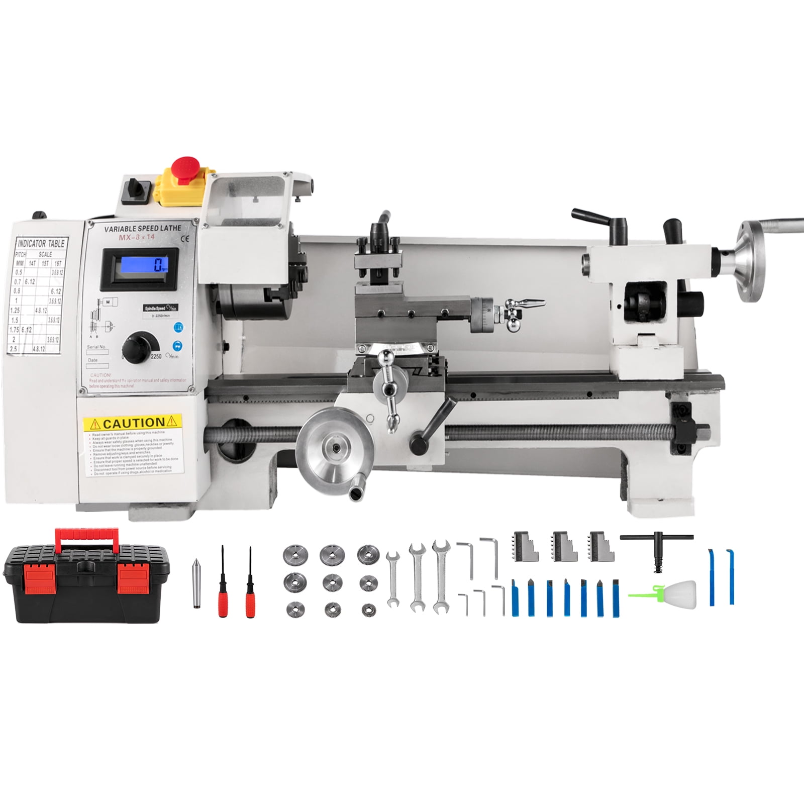 Click here for Vevor Mini Metal Lathe 8X14 Metalworking Machine V... prices