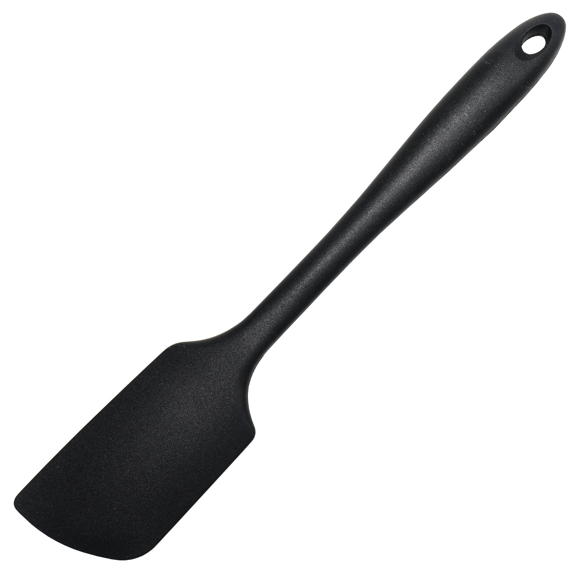 Chef Craft Premium Silicone Angled Spatula, 11 inch, Black - Walmart.com