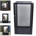 Miumaeov Pet Breeding Cage, 360 Panoramic Mesh, Reptile Box for Frog ...