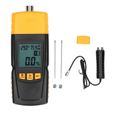 Wood Moisture Tester, Wood Moisture Meter BENETECH Needle Type Handheld ...