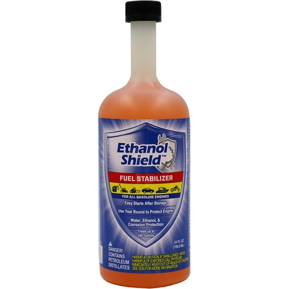 Ethanol Shield 24 oz Fuel Stabilizer, Fuel System Cleaner for Gasoline ...