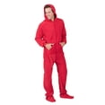 Footed Pajamas Heatwave Adult Hoodie Chenille One Piece Adult