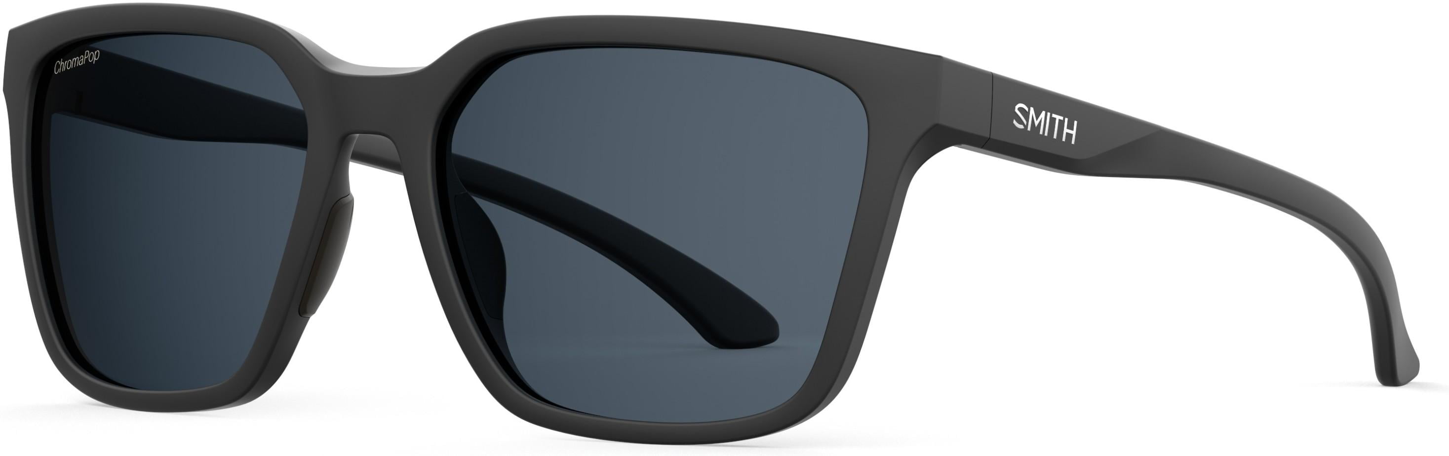 Smith SMT Shoutout Sunglasses 0003 Matte Black - Walmart.com