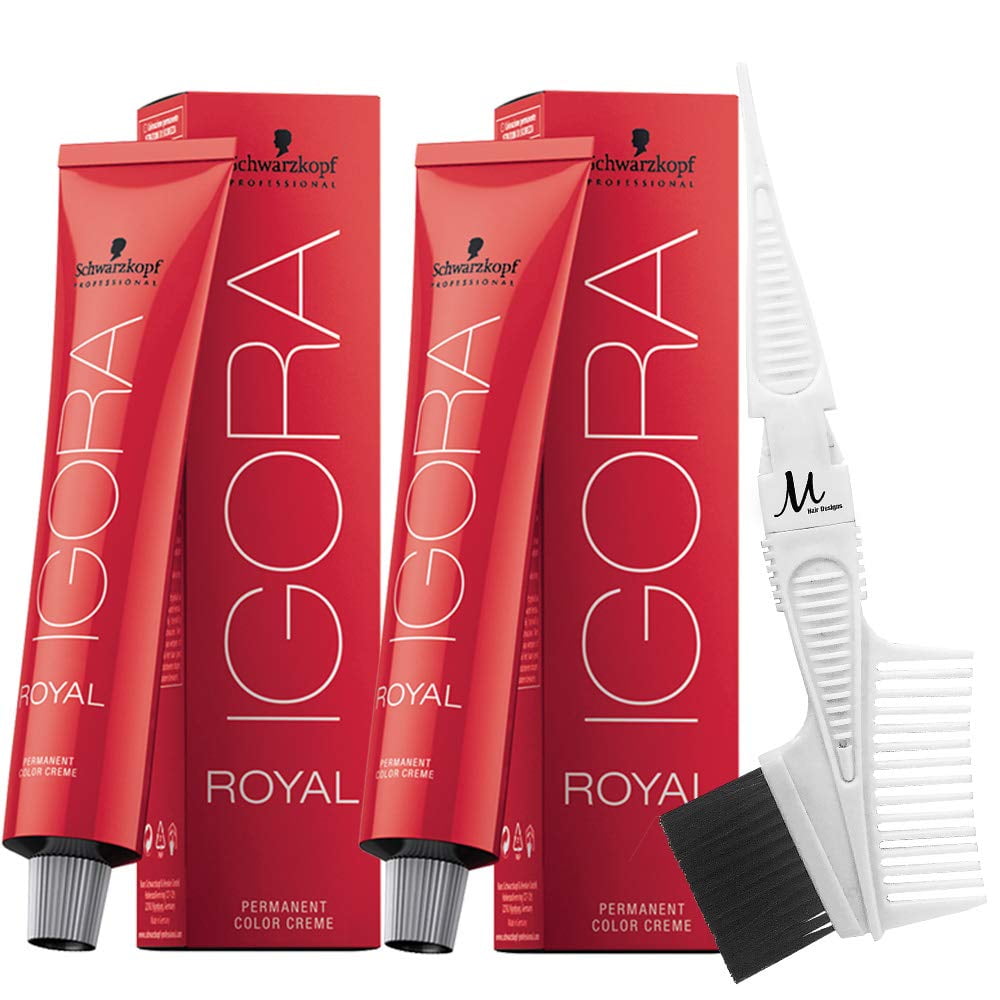 Igora Royal 5-0 Light Brown Permanent Hair Colors and M Hair Designs ...