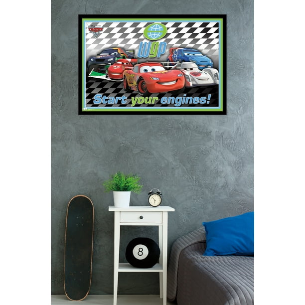 Disney Pixar Cars 2 - International Racers Wall Poster, 22.375" x 34 ...