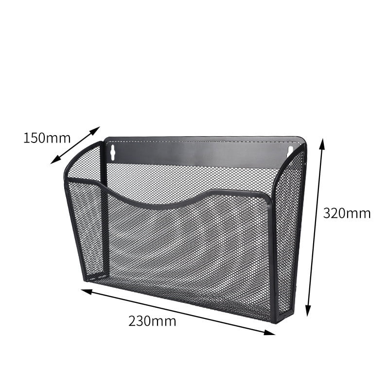 Chainplus Mesh File Holder Vertical Mount/Hanging Office Wall Folder ...