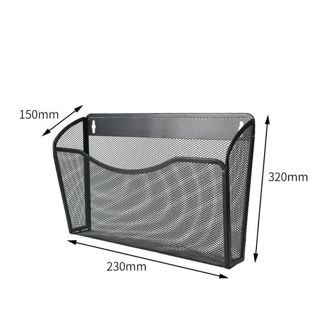 Chainplus Mesh File Holder Vertical Mount/Hanging Office Wall Folder ...