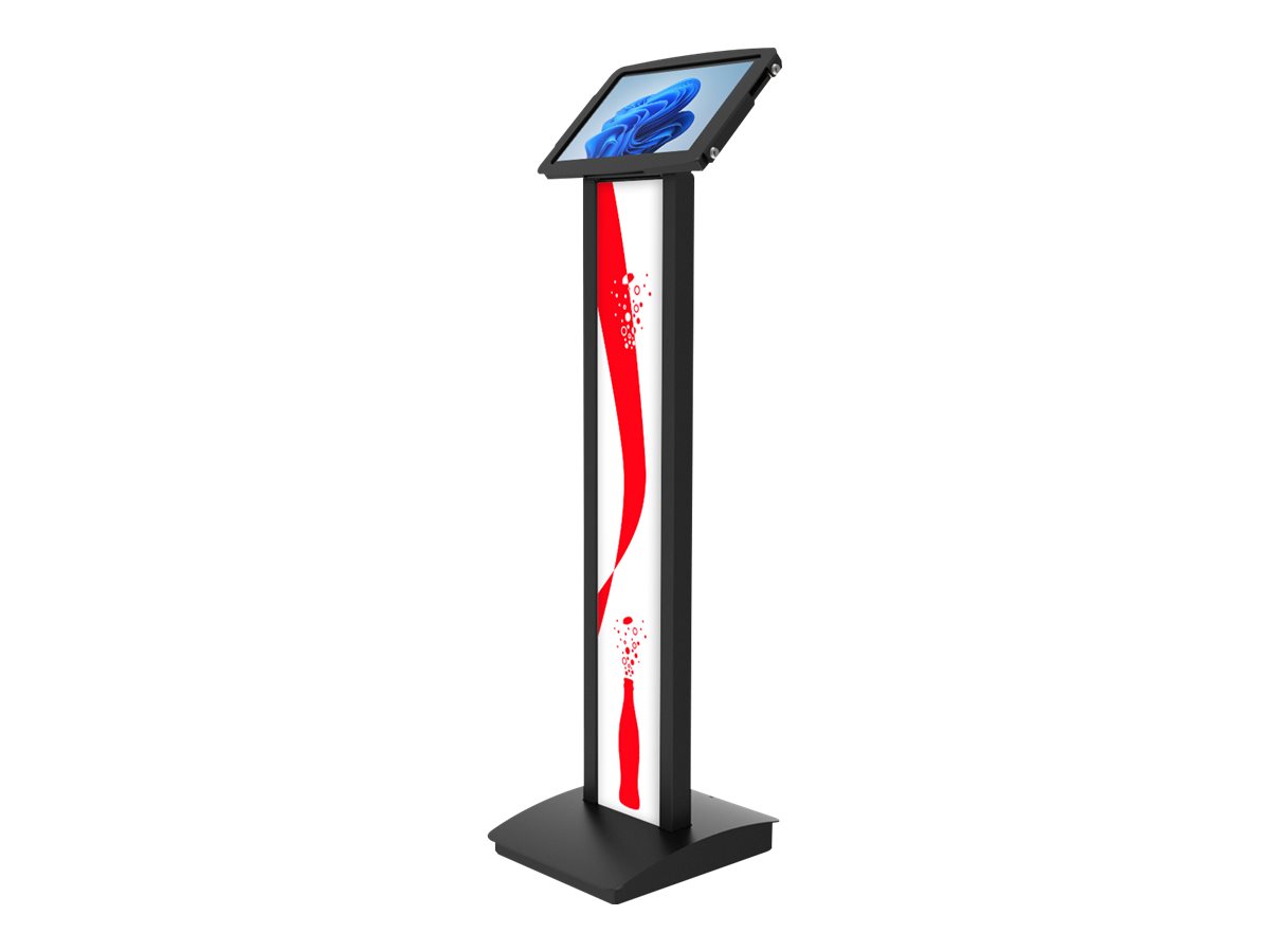 Compulocks Surface Pro 8-9 Space Enclosure Brandable Floor Stand Black ...