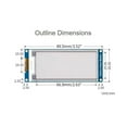 2.9" ePaper Module forRaspberryPi 4B/3B+/3B/2B/ZeroW/PIZero2W Low Power ...