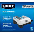 HART 20-Volt 3A Rapid Charger (Battery Not Included) - Walmart.com