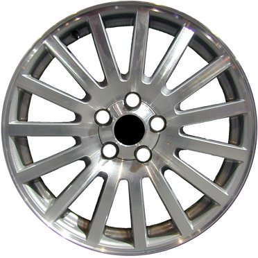 19 X 8 Reconditioned OEM Aluminum Alloy Wheel, Machined and Gloss Black ...