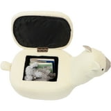 Critter Sitters 15" Seat Height Plush Animal Shape Storage Ottoman ...