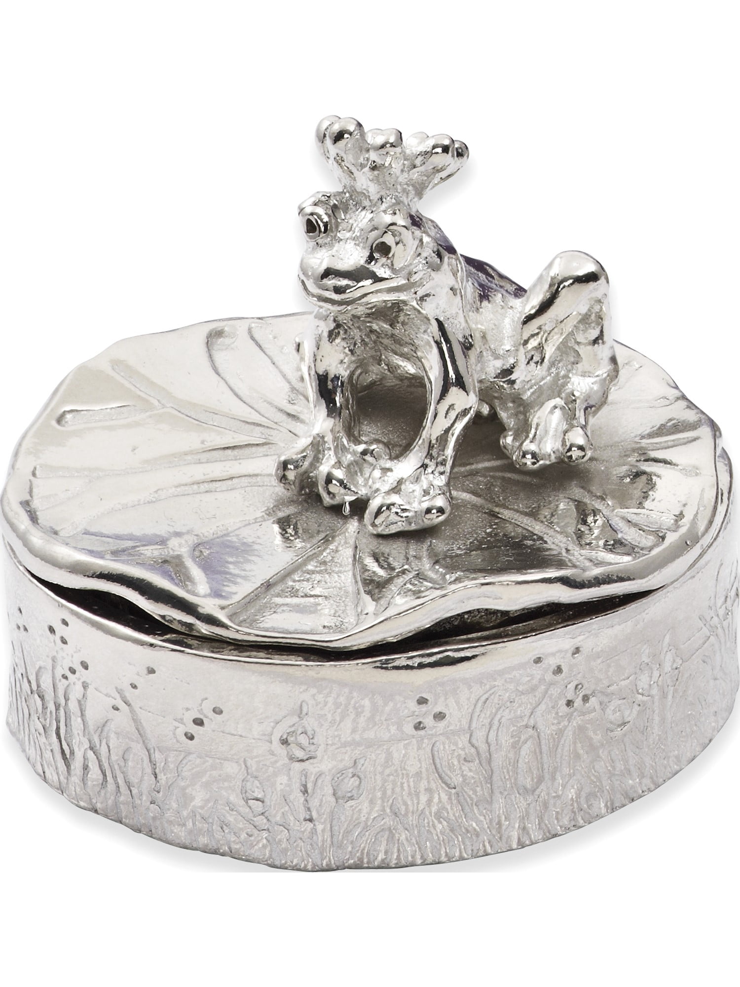 Pewter Frog Prince Tooth Fairy/Trinket Box Designer Jewelry by Sweet ...