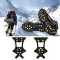 Avdolw Winter Outdoor Mountaineering Silicone Ice Cleat Shoe Covers ...