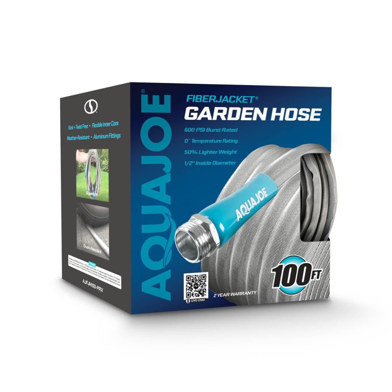 Click here for Sun Joe Aqua Joe 100-Foot 5/8-Inch Fiberjacket Kin... prices