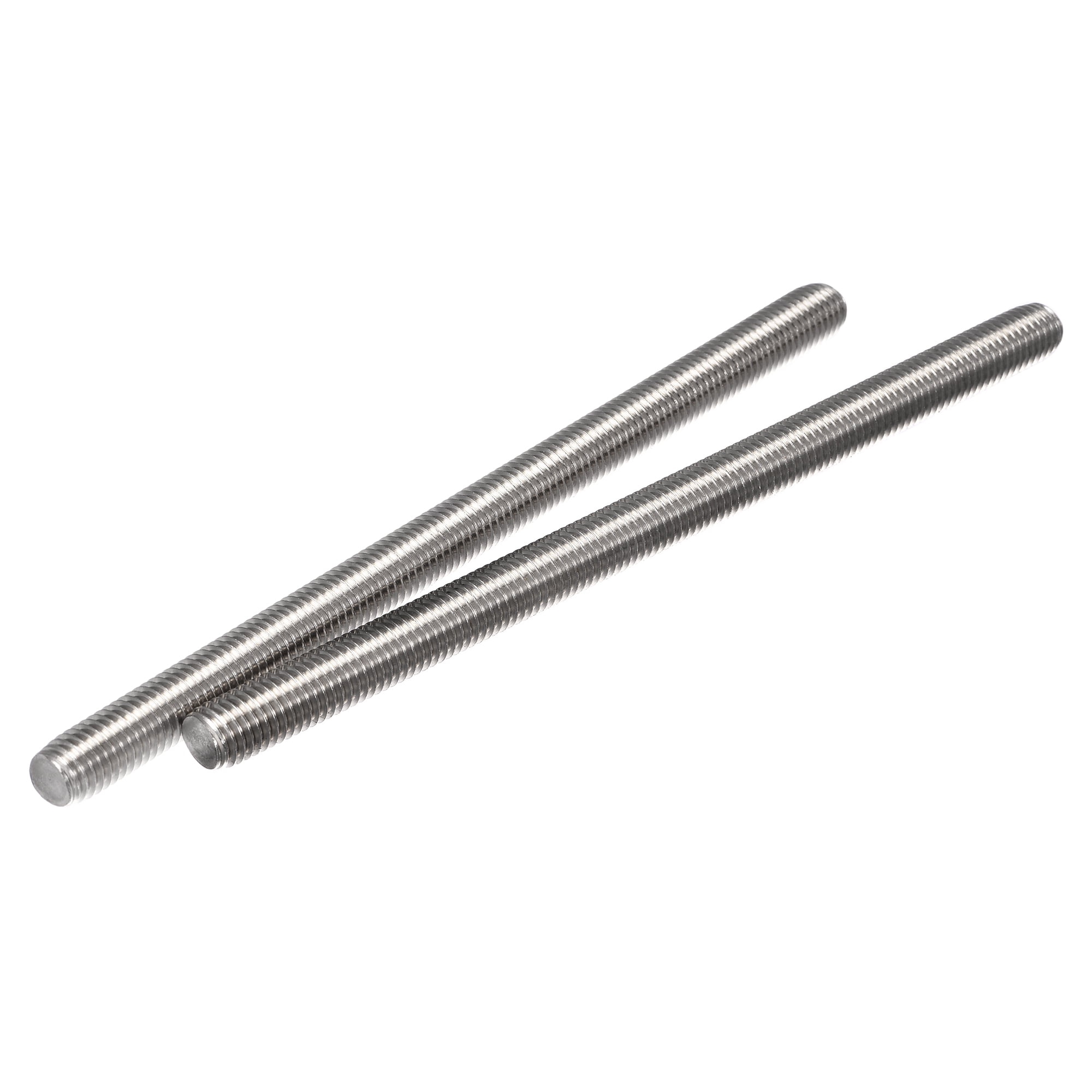Uxcell M12 x 200mm 304 Stainless Steel Fully Threaded Rod Right Hand ...